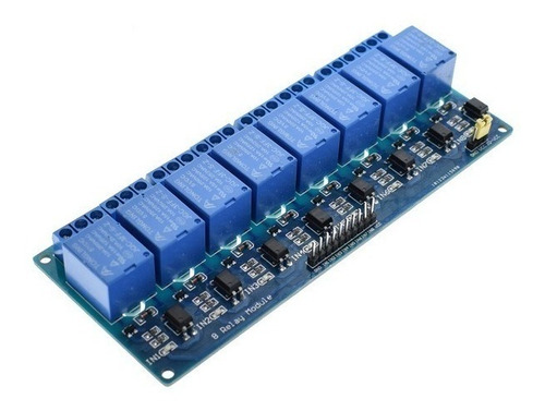 Módulo Relé 8 Canais 5v Led Indicador Arduino | Shopee Brasil