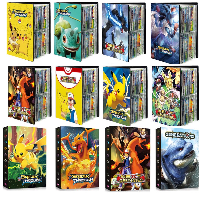 240 Peças Álbum Pokemon Anime Jogos De Livro - Escorrega o Preço