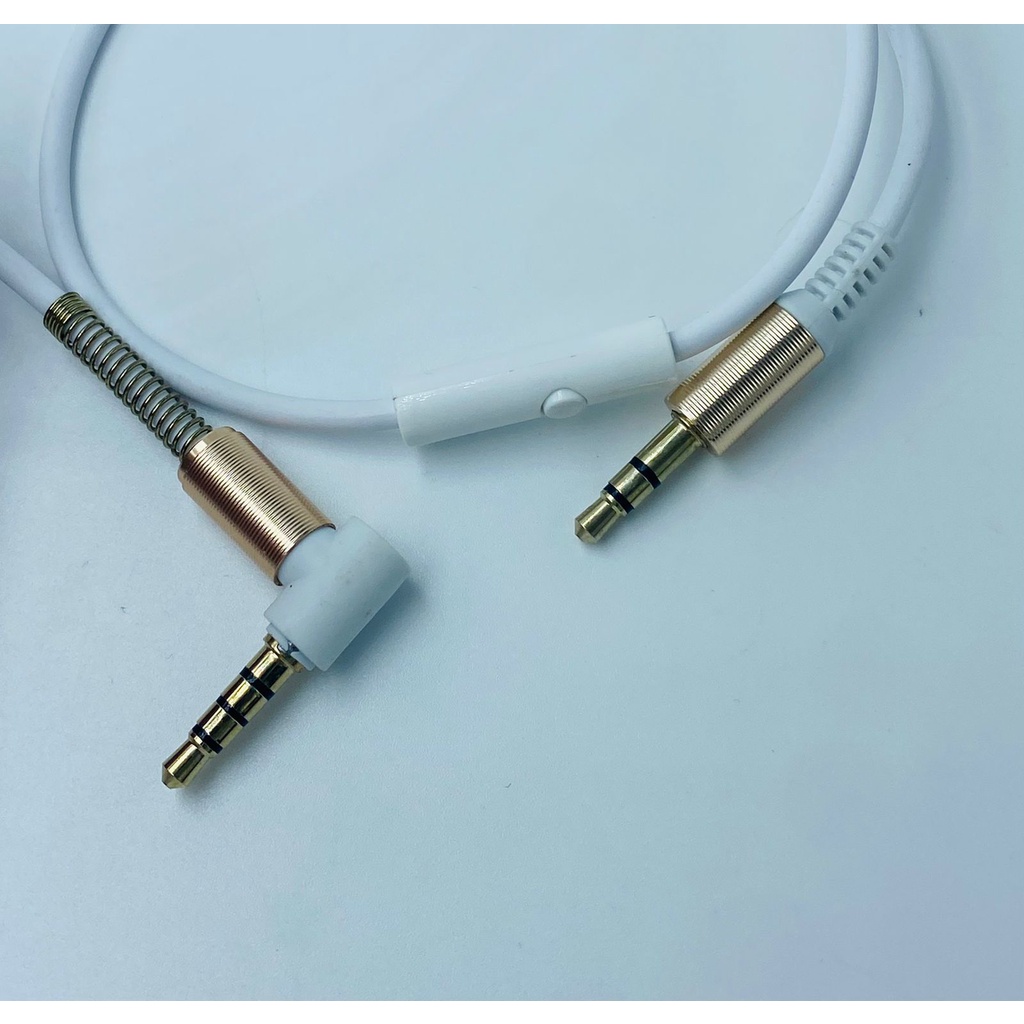 Cabo P2 X P3 Com Microfone Embutido Headset Auxiliar(P2+Micro) - Corre Que Ta Baratinho