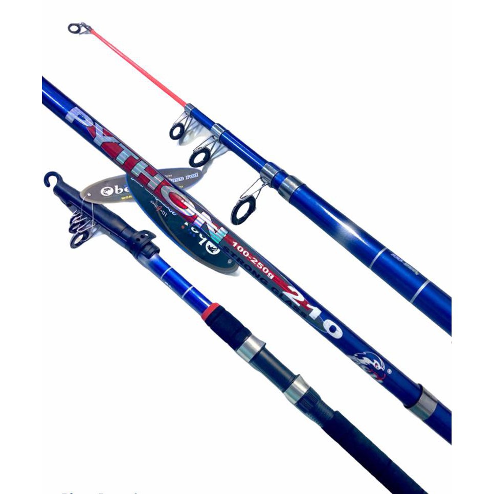 Vara de Pescar Telescópica 2,40 metros com Ponta Fluorescente ...