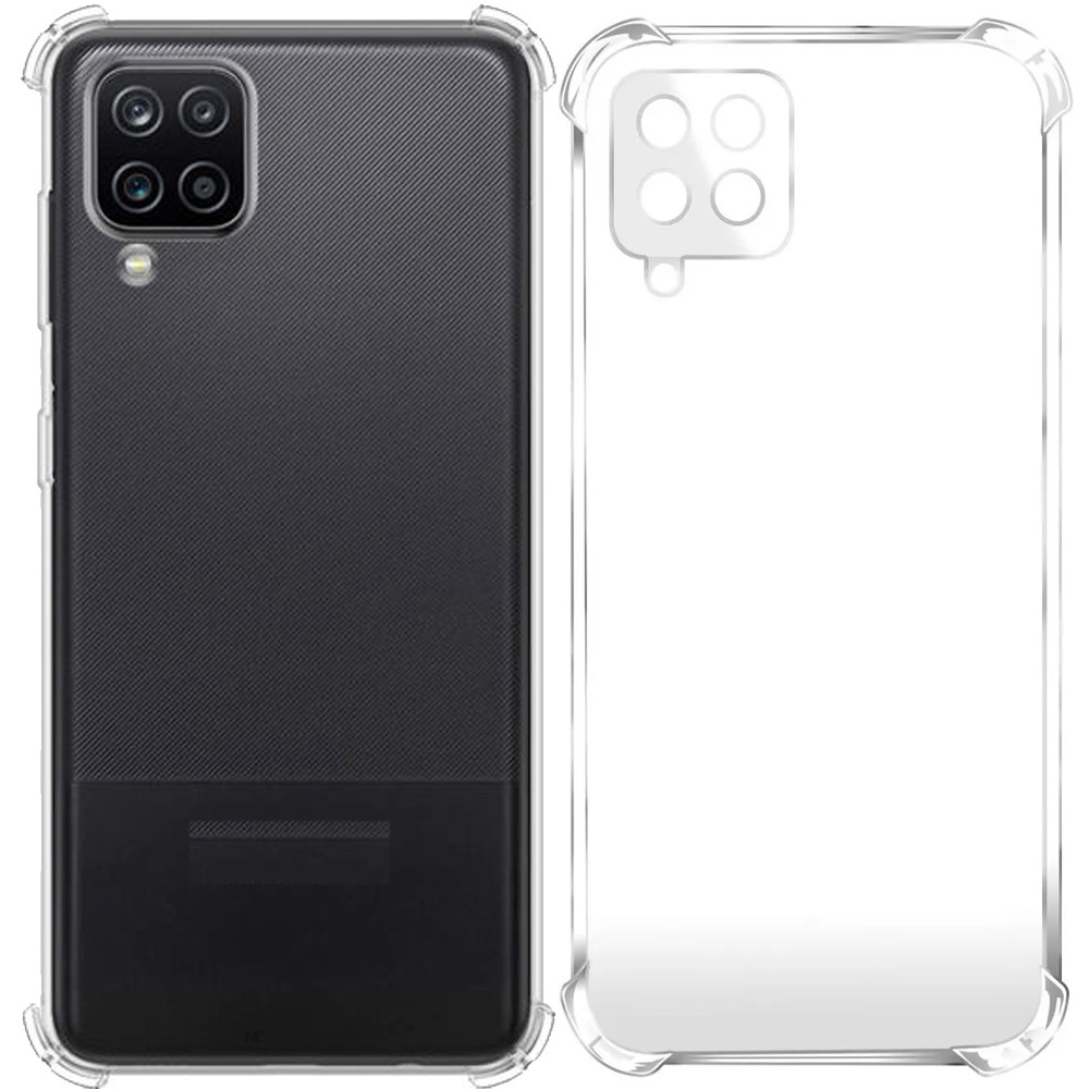 Capa Impacto Premium Silicone Transparente para M12 M127F | Shopee Brasil