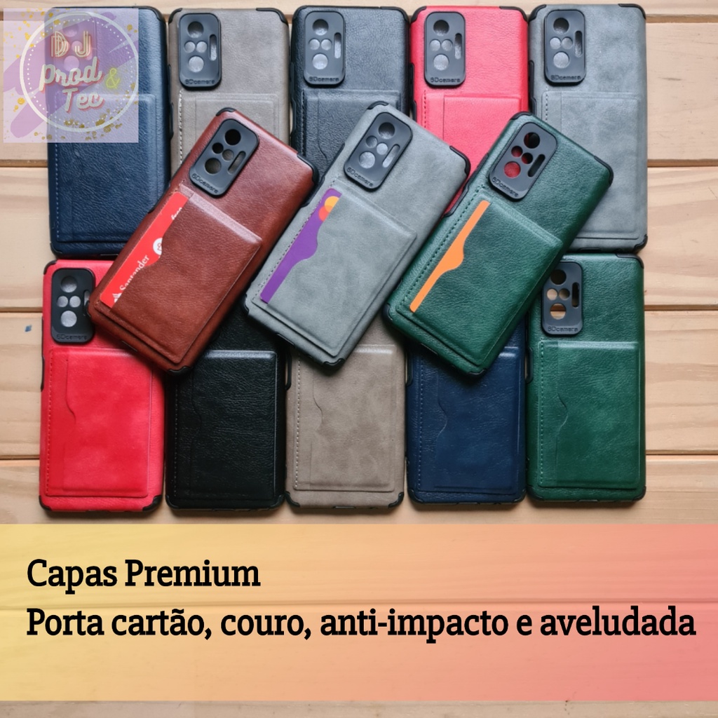 Capa Capinha Case Anti impacto aveludada Xiaomi Redmi Note 10 Pro/ Redmi Note 10 Pro Max ...