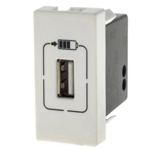 Módulo Tomada Legrand Pial Plus Carregador USB de 1 via - 1100mA ...