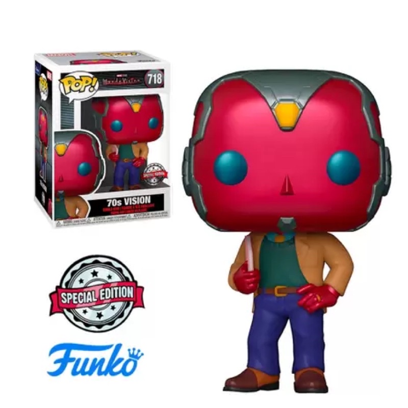 Funko pop Vision WandaVision | Shopee Brasil