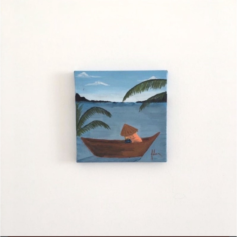 Tela Pintada á mão - Monotonia | Shopee Brasil