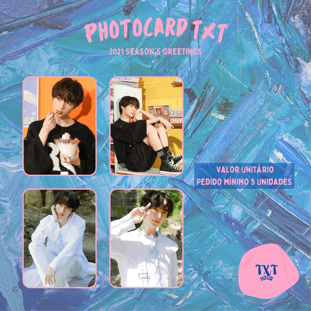 PHOTOCARD TXT (TOMORROW X TOGETHER) 2021 SEASON'S GREETINGS - BEOMGYU ...