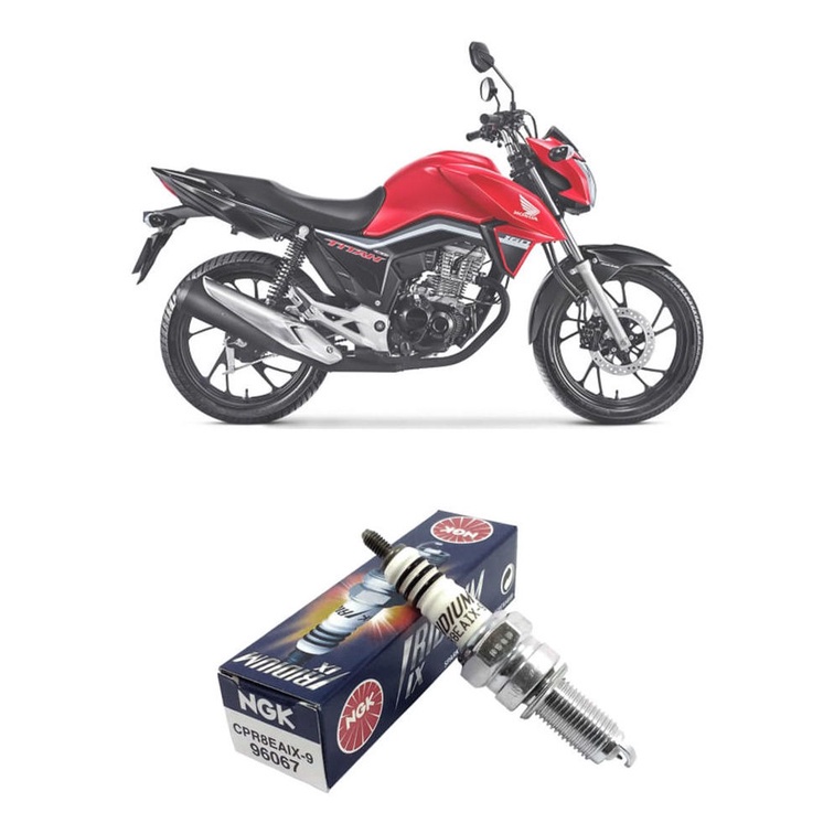 Vela Ignicao Ngk Iridium Cpr8eaix-9 Cg 160 Fan Titan 2015-20 | Shopee ...