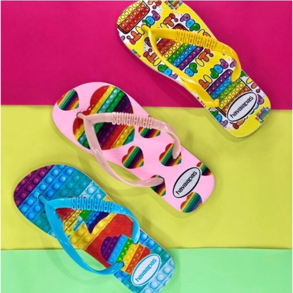 Chinelo de Borracha Infantil Pop It para Menino e Menina Moda Feminina ...