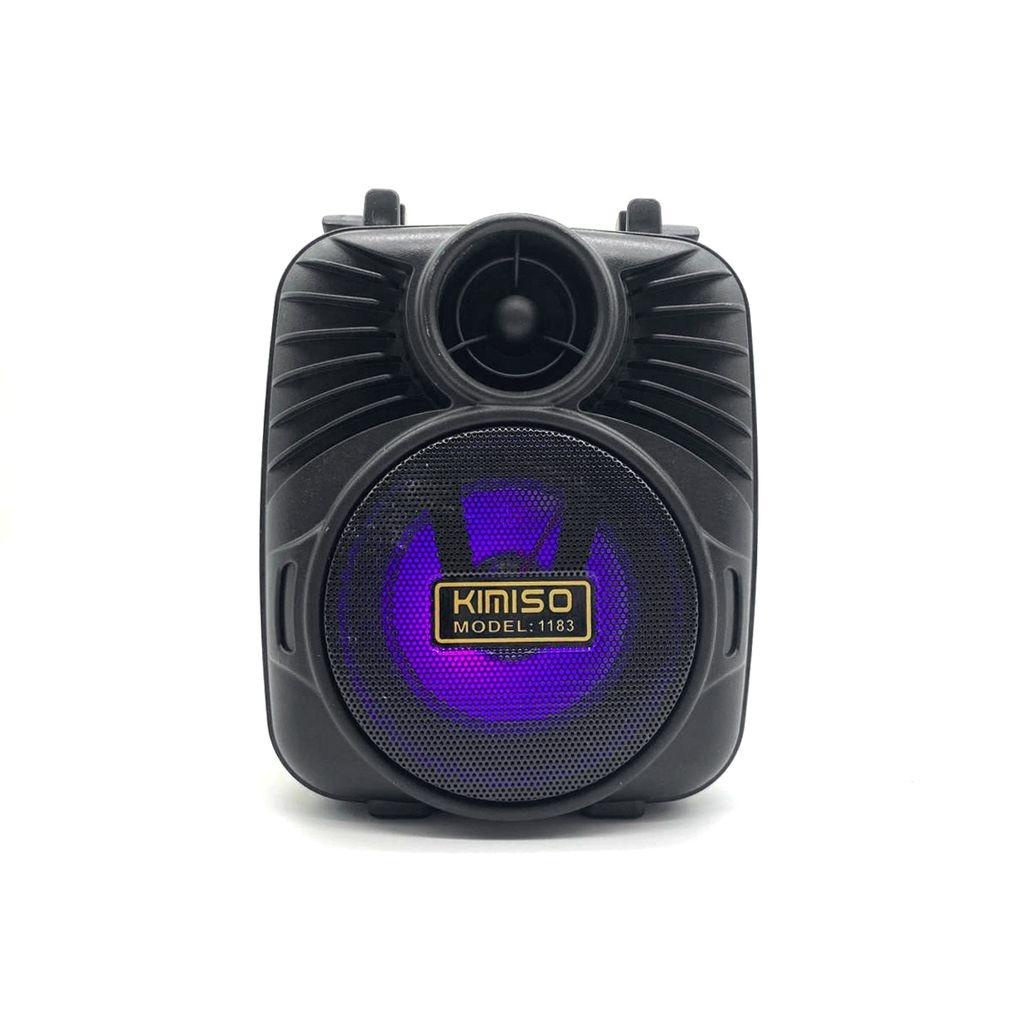 Caixa de Som Kimiso KMS-1183 Preta 5W | Shopee Brasil