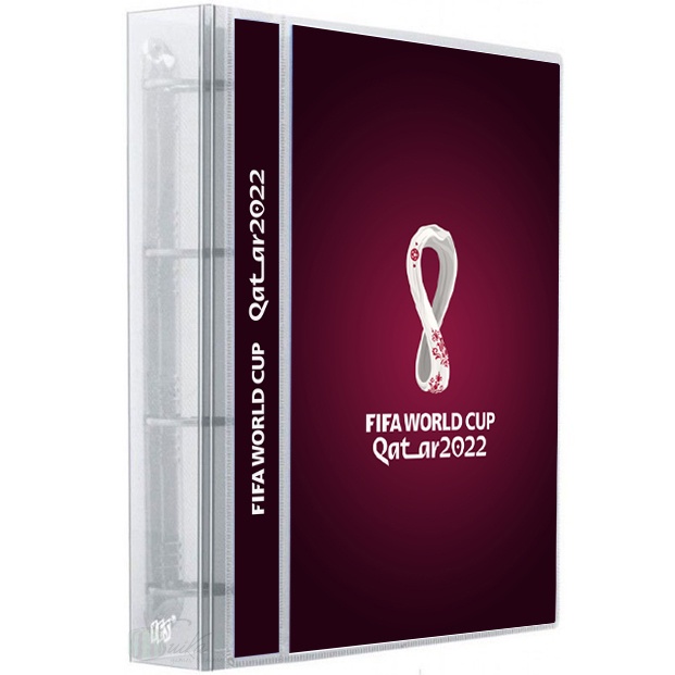 Pasta Fichário Álbum para trocar organizar guardar figurinhas da Copa ...