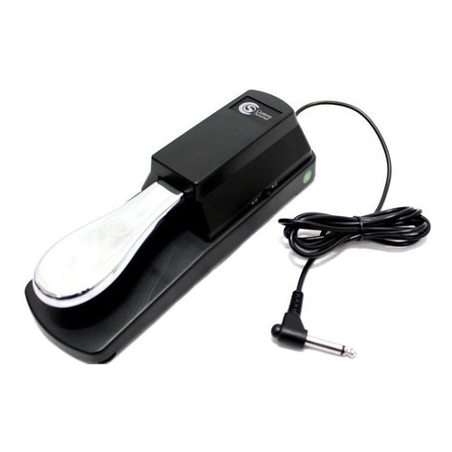 Pedaleira Sustain Pedal Sustain Para Teclado Cps 10 Preta | Shopee Brasil