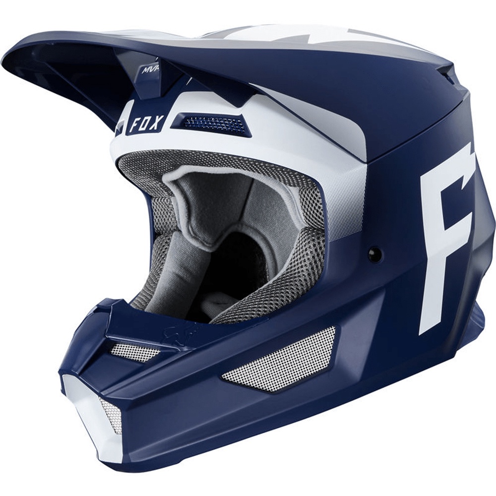 Capacete FOX V1 MVRS Werd Azul | Shopee Brasil