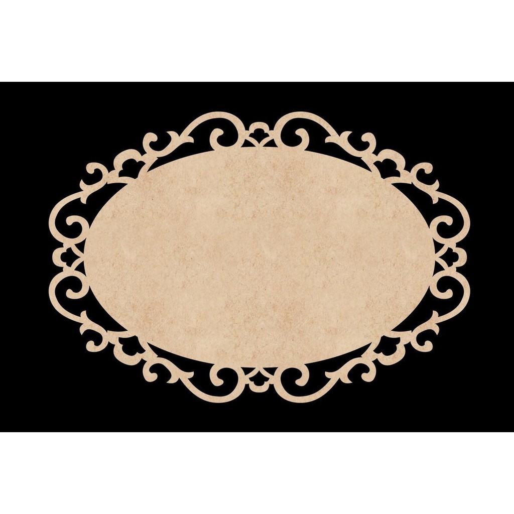 Placa Arabesco feita para festas medidas 50x38 - produzido em mdf cru ...