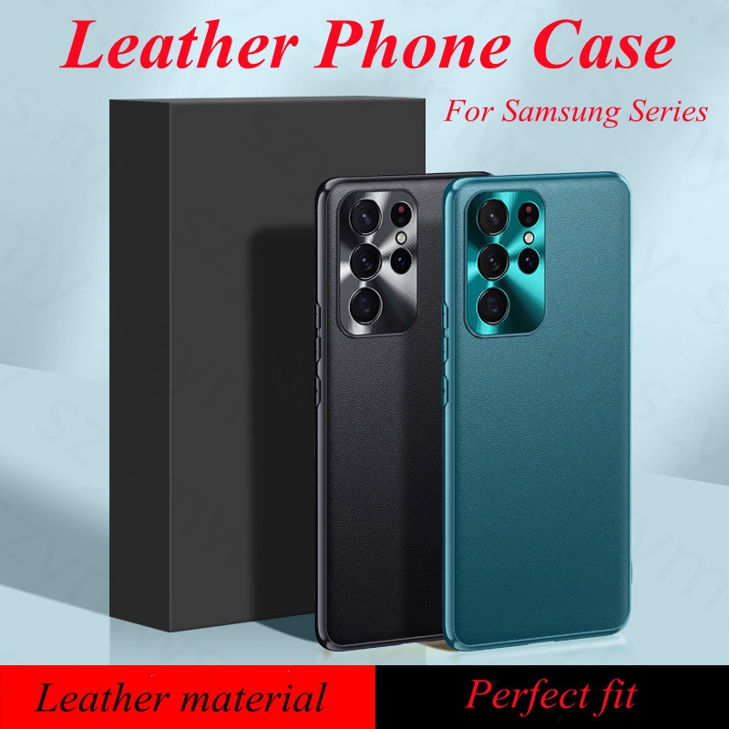 Samsung Galaxy S22 Ultra S22 Plus S21 FE S20 Nota 20 Estojo De Couro Protetora Para S21 S21 ...