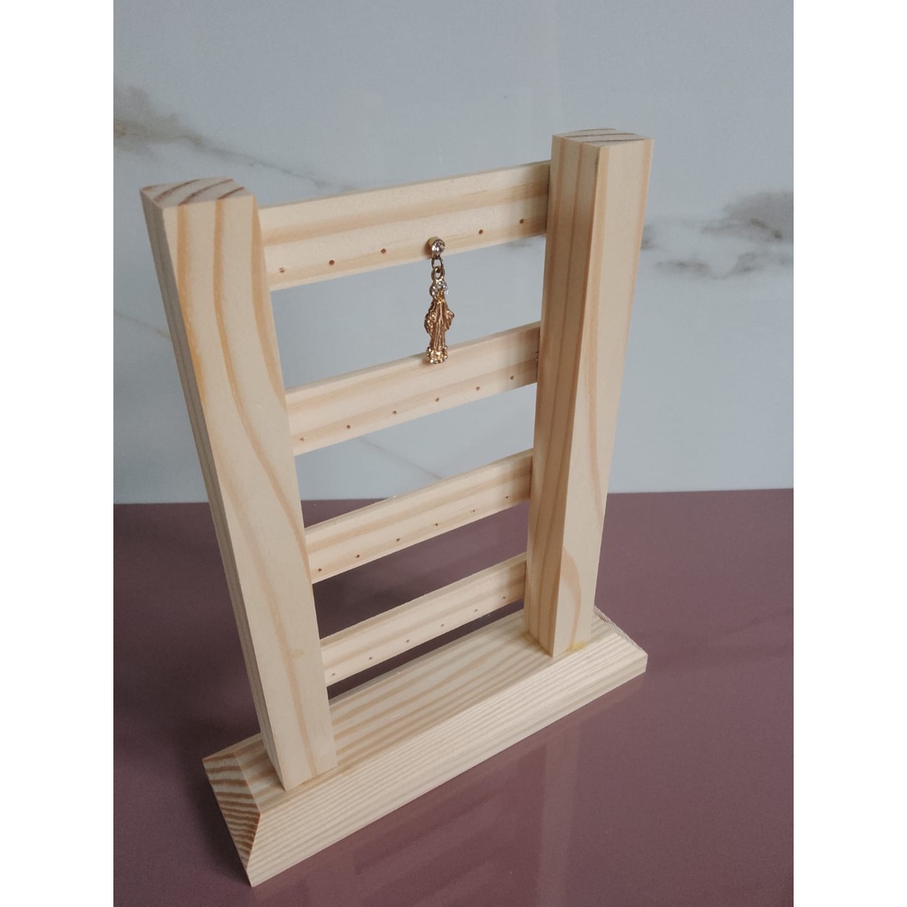 Expositor de Argolas brincos joias lojas organizador | Shopee Brasil