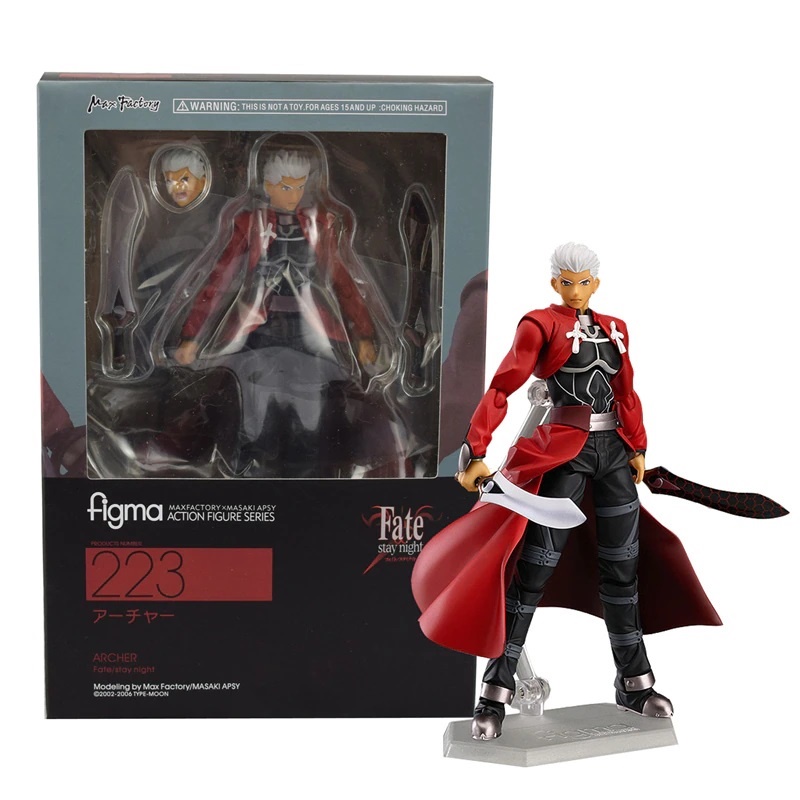 Archer Fate Stay Night Figma Original A Pronta Entrega!!! | Shopee Brasil