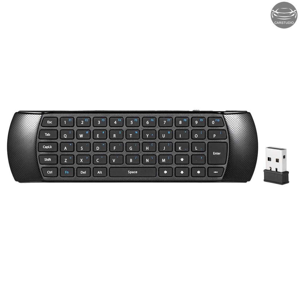 Mini 2.4GHz Wireless QWERTY Keyboard Air Mouse Handheld Remote Control ...