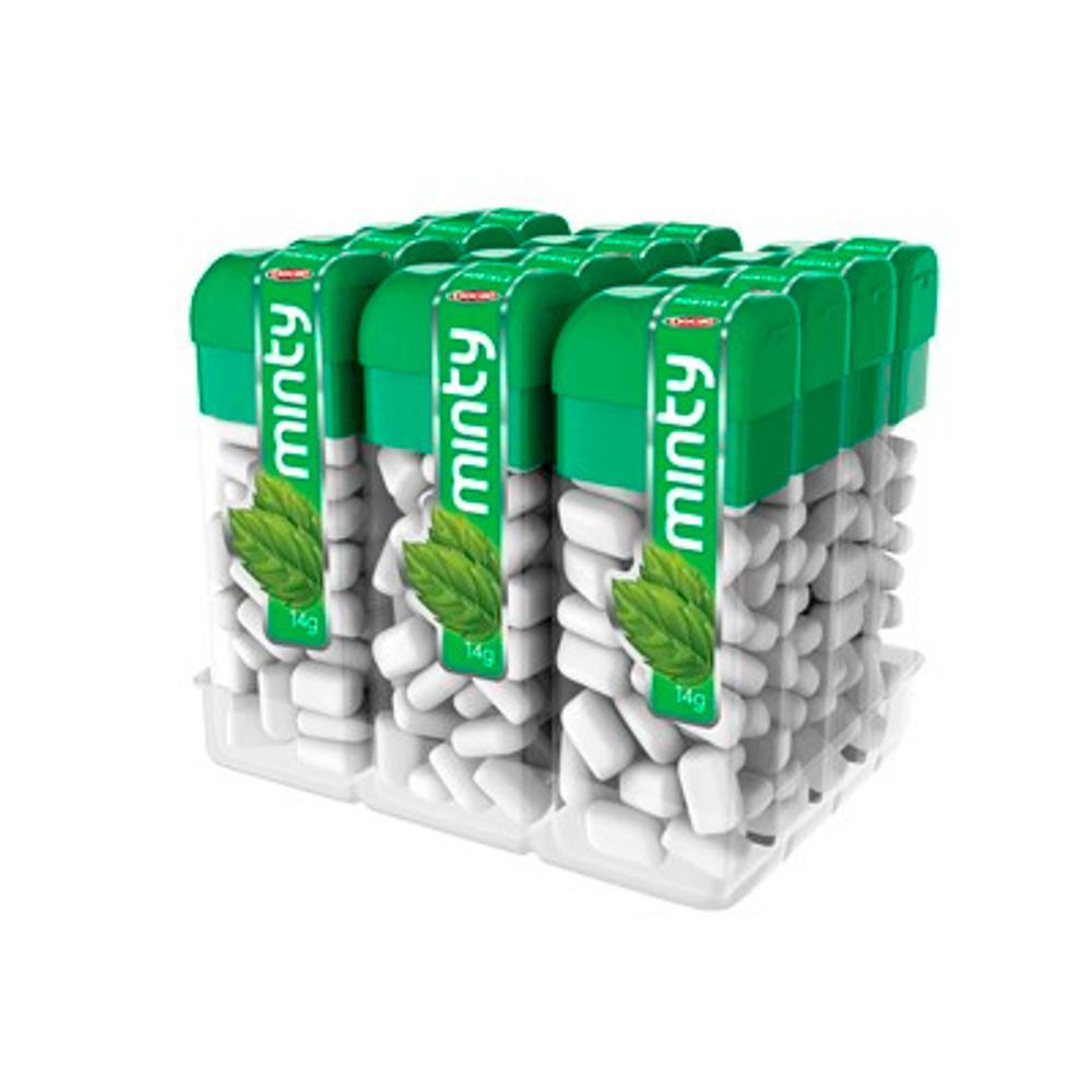 Pastilha Mini Minty Menta 12un x 14gr | Docile | Shopee Brasil