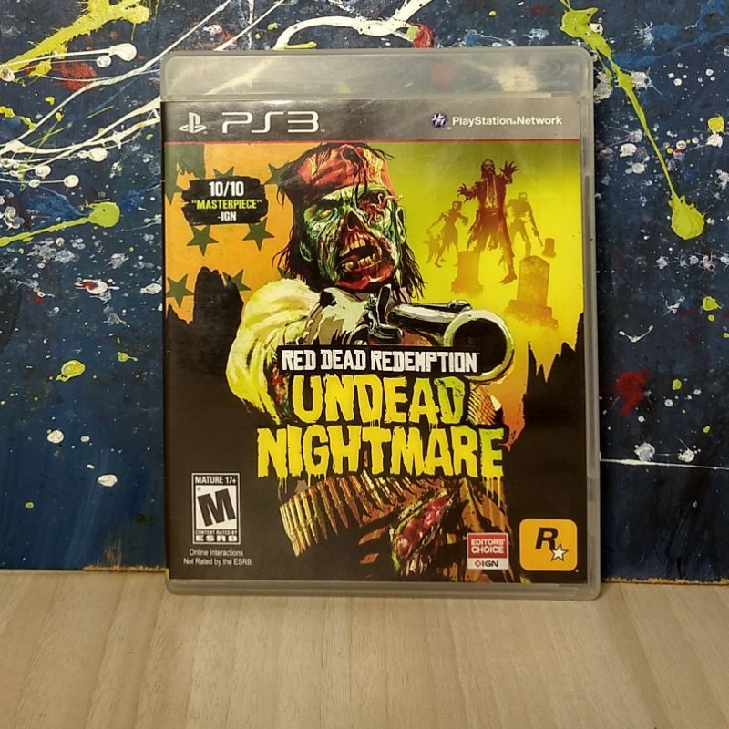 Red Dead Redemption Undead Nightmare - PS3 Mídia Física Original ...
