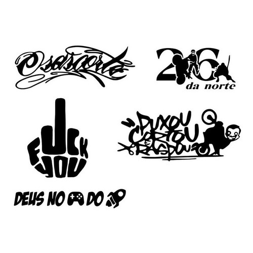 Kit 5 Adesivos Osascorte Fuckyou 26 Da Norte Puxou Grau Moto | Shopee ... Kit 5 Adesivos Osascorte Fuckyou 26 Da Norte Puxou Grau Moto | Shopee ...