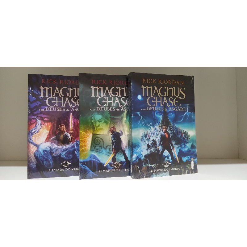 Kit Magnus Chase - 3 Livros | Shopee Brasil