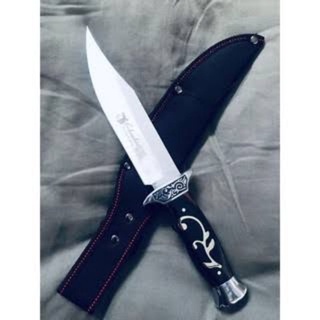 linda faca laminada com bainha detalhe no cabo | Shopee Brasil