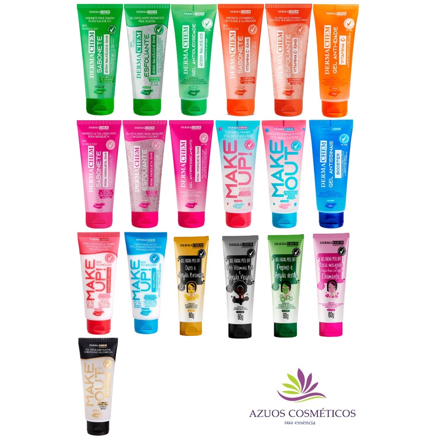 Linha completa Skincare - Dermachem | Shopee Brasil