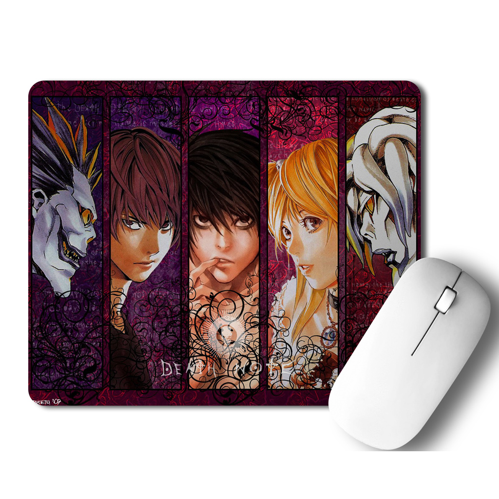 Mouse Pad Personalizado Death Note Personagens | Shopee Brasil