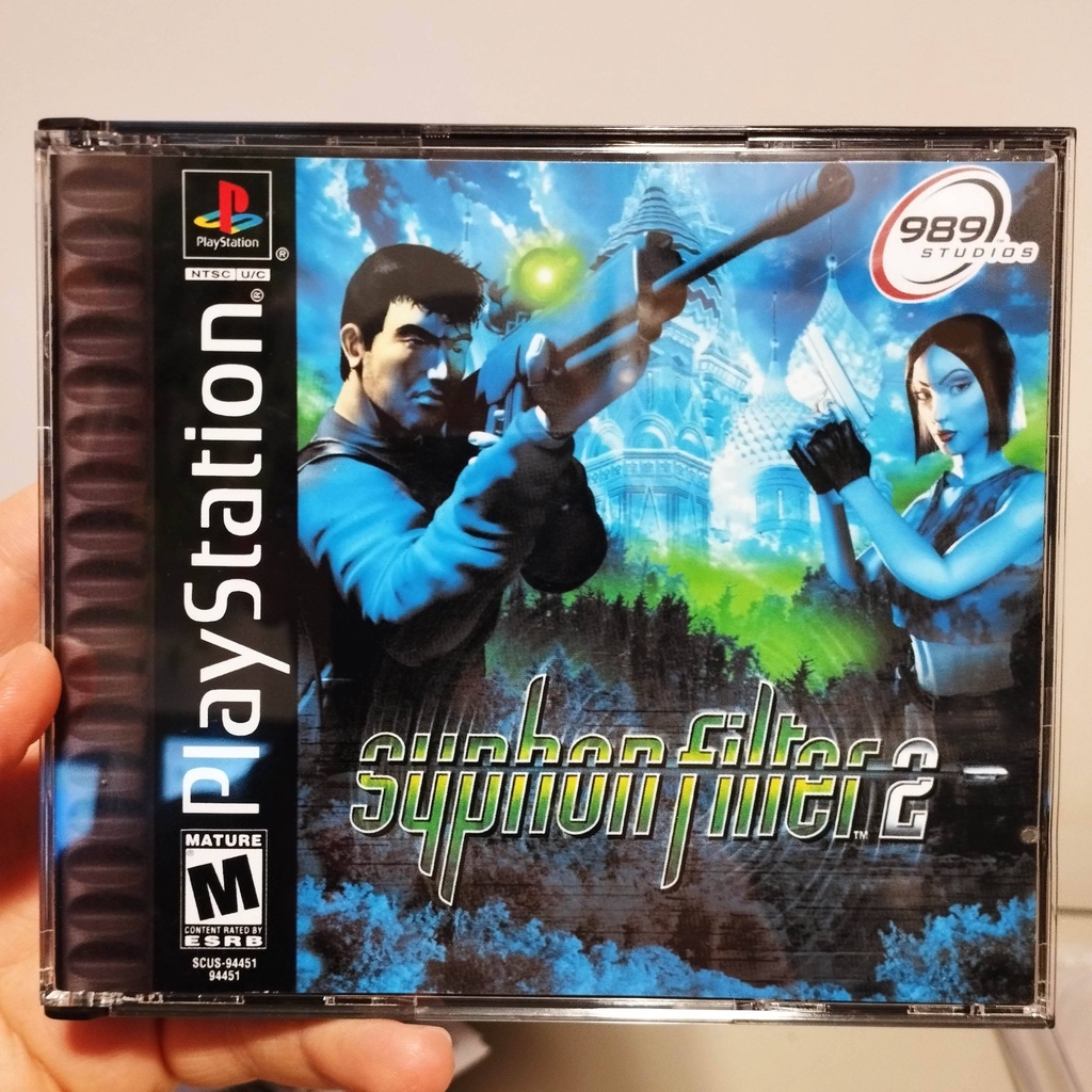 PS1 - Syphon Filter 2 Syphonfilter - Leia a descrição - Corre Que Ta ...