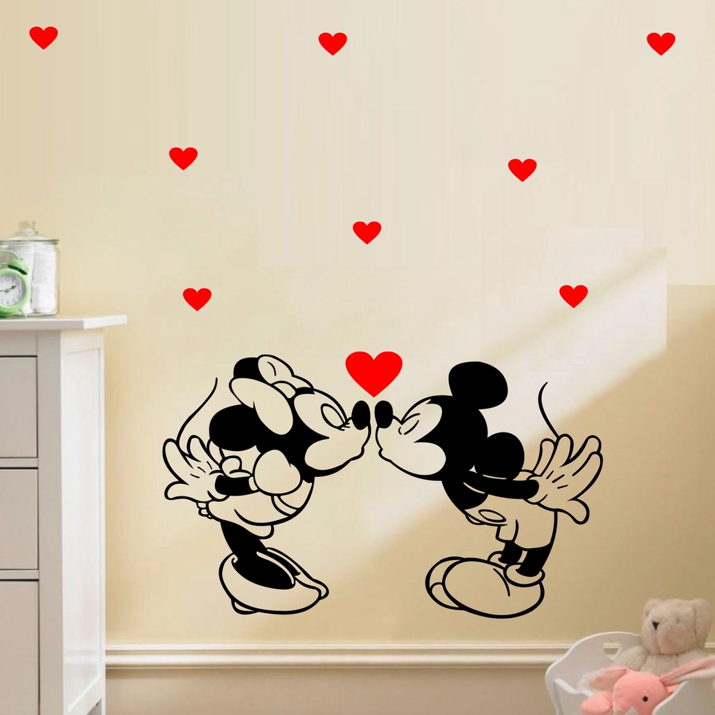 ADESIVO DECORATIVO PAREDE GELADEIRA BOX BANHEIRO INFANTIL MINNIE E ...