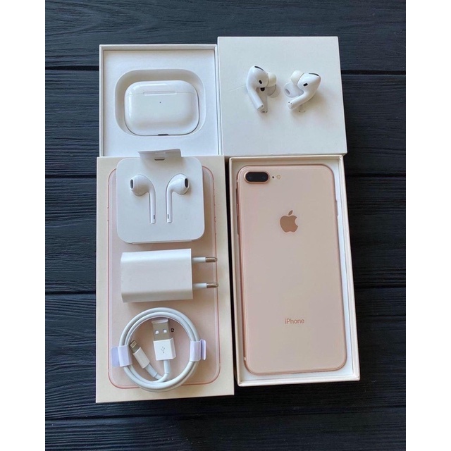 Apple iPhone 8 Plus - 256GB - Gold (Unlocked) A1897 (GSM) | Shopee Brasil