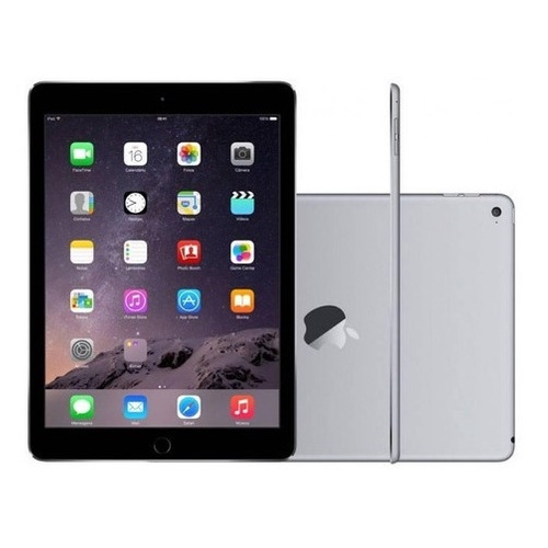 Apple iPad Air 2ª Geração 9.7'' 16gb Cinza C/ Tela Preta | Shopee Brasil