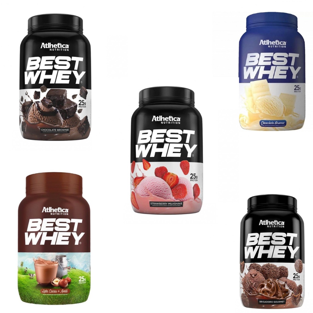 Whey Gourmet Suplemento Best Whey 900g - Atlhetica Nutrition | Shopee ...