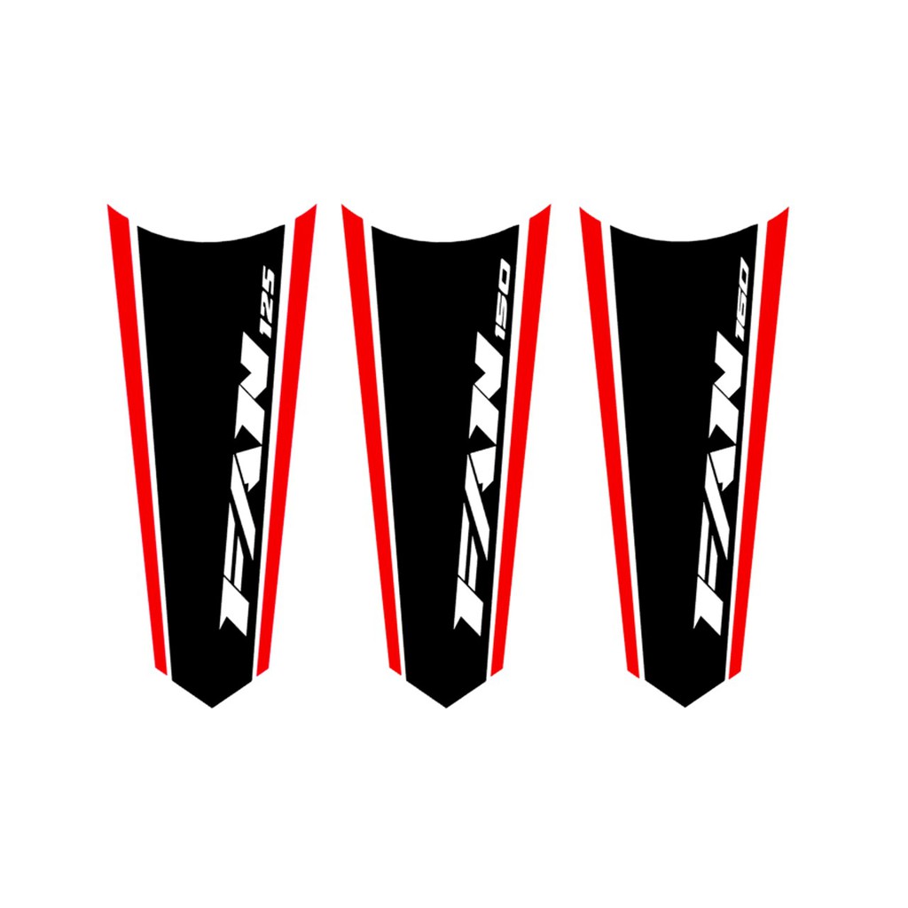 Adesivo gravata fan 160,Gravata 160,Adesivo Tanque Titan 160,Adesivo Faixa Gravata Tanque Moto ...