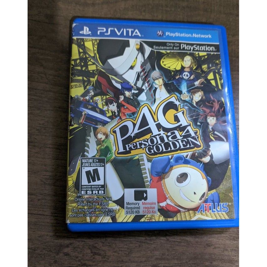 Jogo Psvita Persona 4 Golden Ps Vita | Shopee Brasil