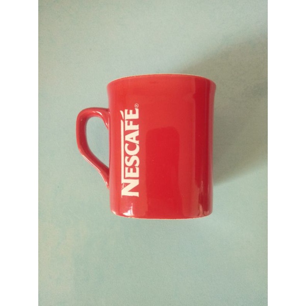 Caneca Nescafé Vermelha Anos 90 | Shopee Brasil