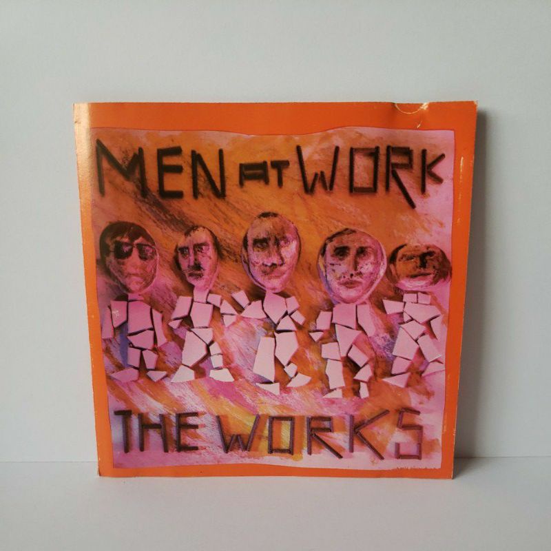 Men At Work The Works - encartes somente | Shopee Brasil