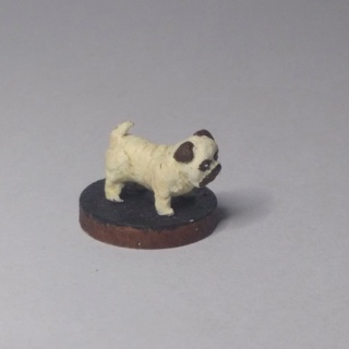 Miniatura Cachorro Pug Artesanal Pet para RPG - D&D , Dungeons and ...