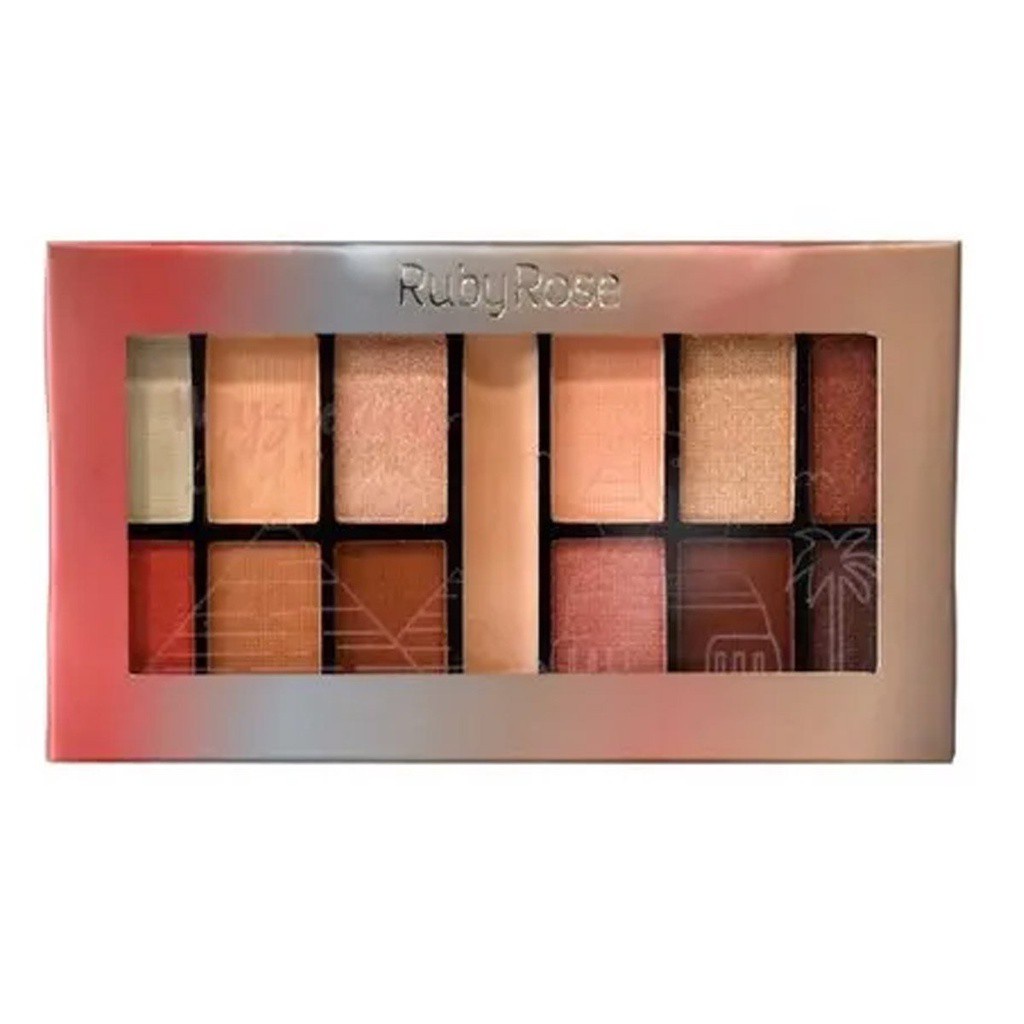Mini kit de sombras Mysterious hb 9985/5 - Ruby Rose | Shopee Brasil