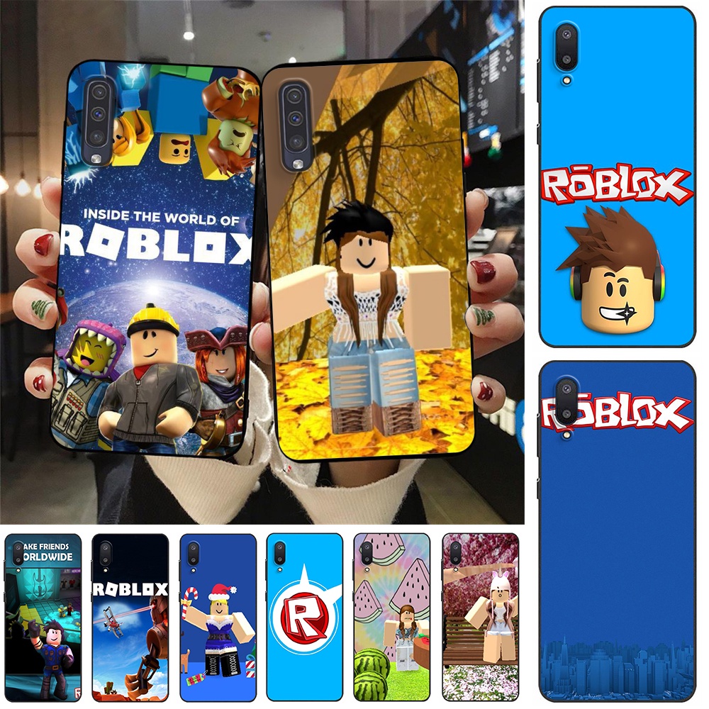 Capa De Silicone Estampa ROBLOX Para Samsung A9 2018/A10/A10S/A11/A12 ...