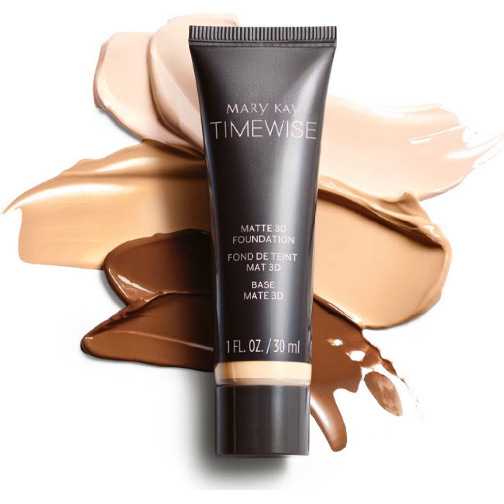 Base Timewise 3d Matte 30ml Mary Kay Shopee Brasil