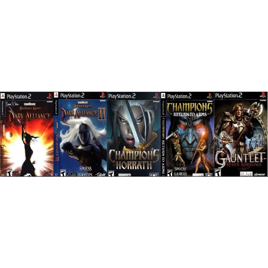 5 JOGOS PS2 RPG ESTILO DIABLO | Shopee Brasil