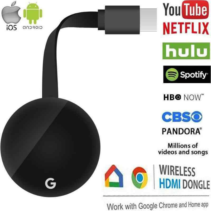 Dongle Chromecast G2 Tv Streaming Sem Fio Miracast Airplay Google Hdmi ...