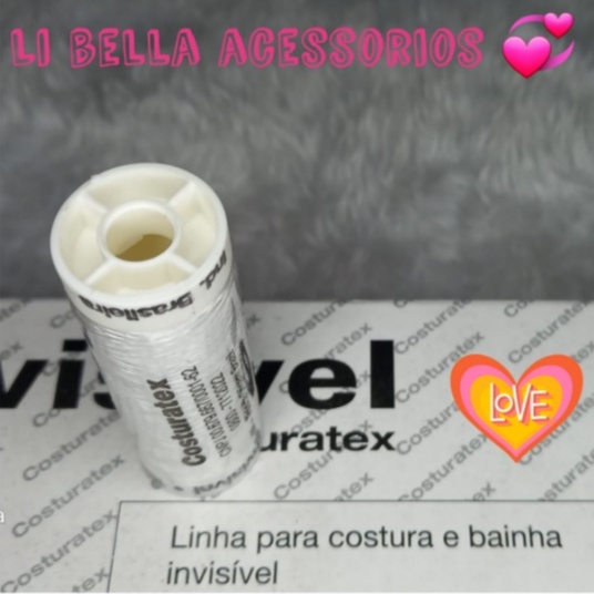 Linha de Costura Invisivel Costuratex Retros com 183 Metros - 1 rolo de ...