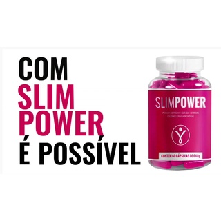 Suplemento Emagrecedor Slim Power Original 60caps Super Promoção ...