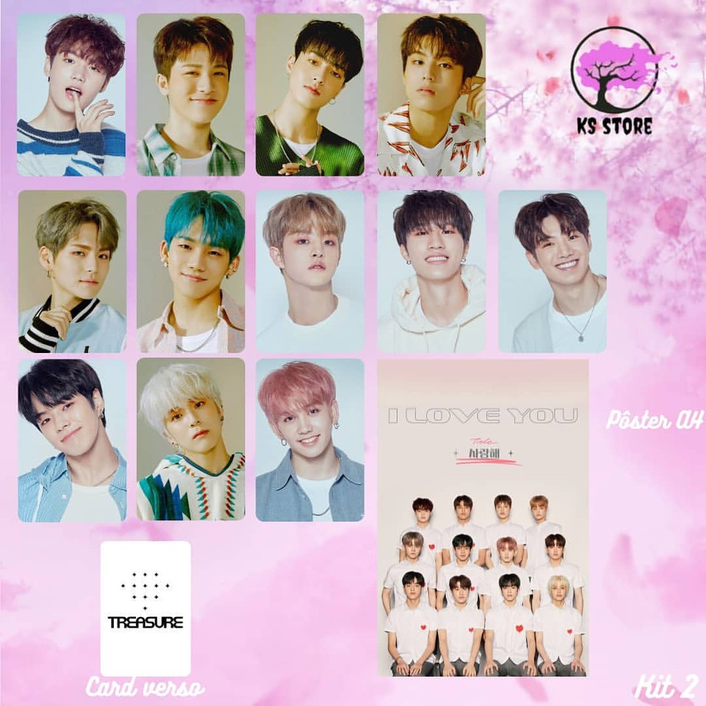 KPOP KIT Treasure | Shopee Brasil