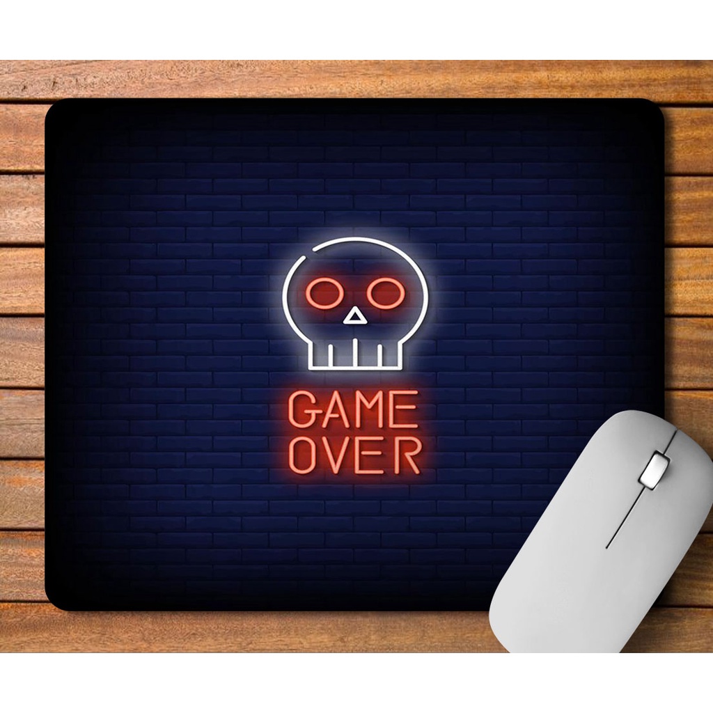 MOUSE PAD Gamer - Game Over | Shopee Brasil