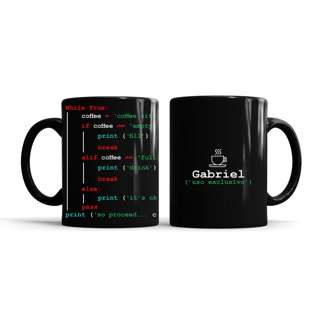 Caneca Programador Personalizada | Shopee Brasil