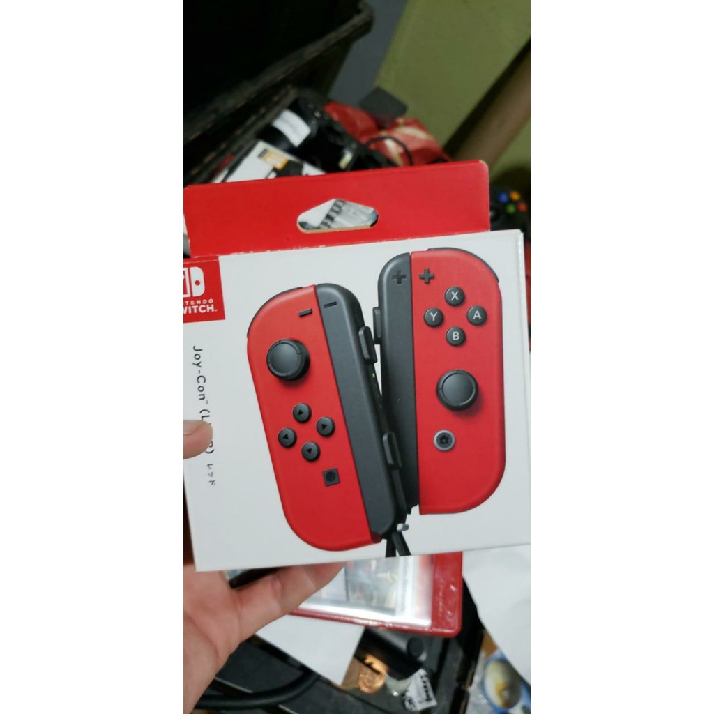 Controle joycon switch red | Shopee Brasil