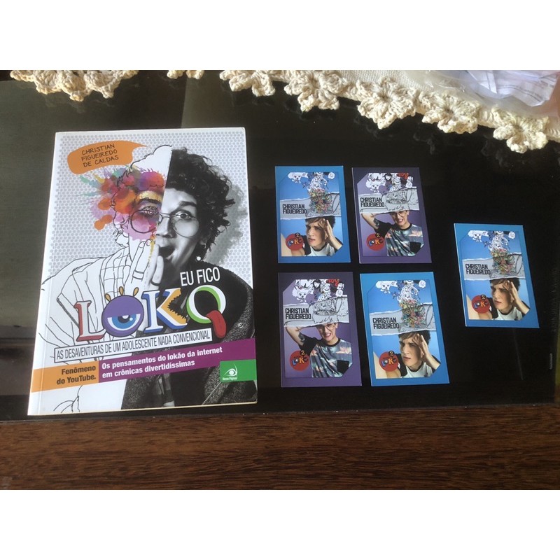 Livro Eu fico Loko - Autografado + Cards | Shopee Brasil